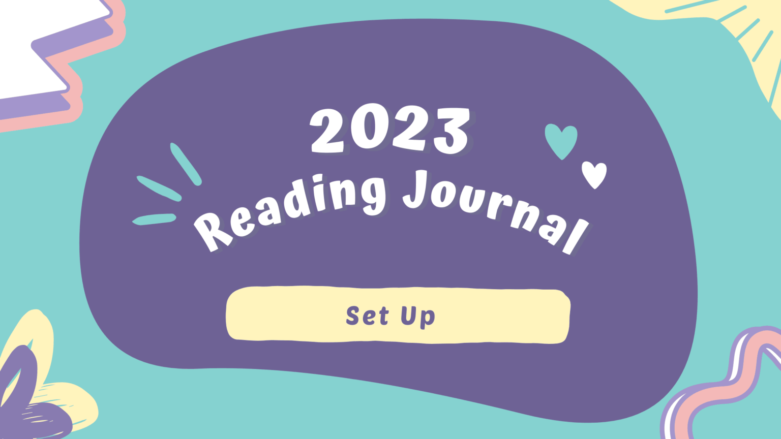2023 Reading Journal Set Up - Book Recs by Jess